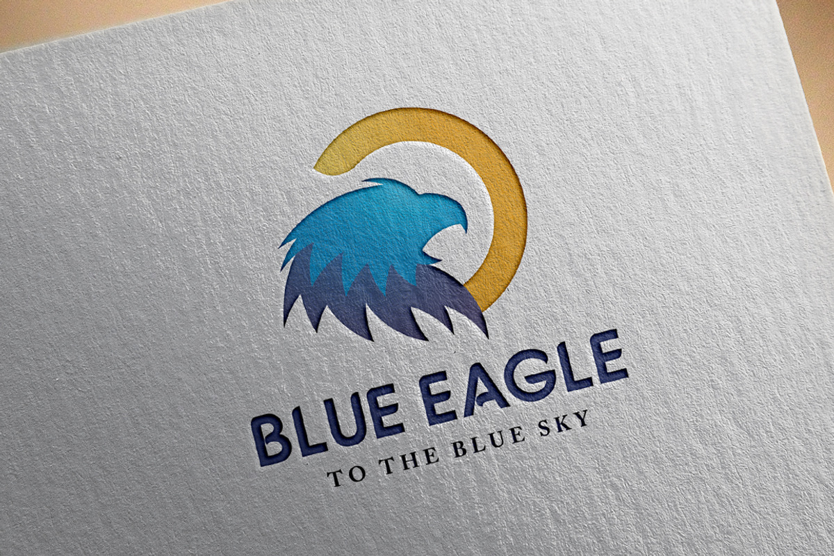 Blue Eagle Logo, a Branding & Logo Template by Arterfak Project ...