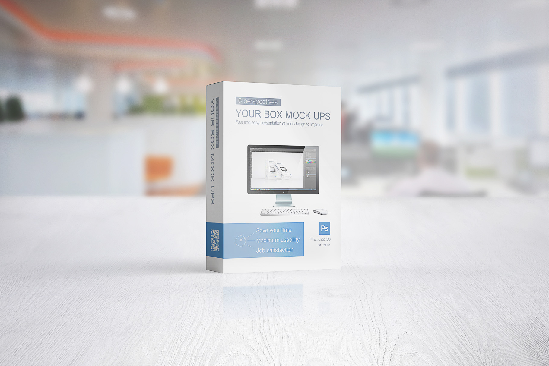 Multipurpose Product Box mockup, a Print Template by ItemBridge