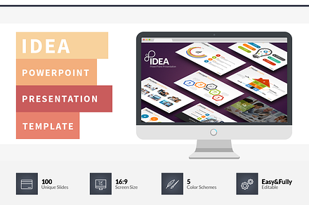Flat PowerPoint Presentation | Presentation Templates ~ Creative Market