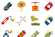 Bombs and explosives pictograms | Icons ~ Creative Market