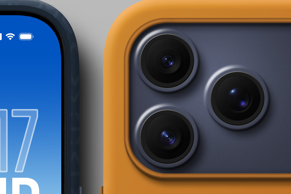 iPhone 17 Pro Case Mockup, 3 Objects