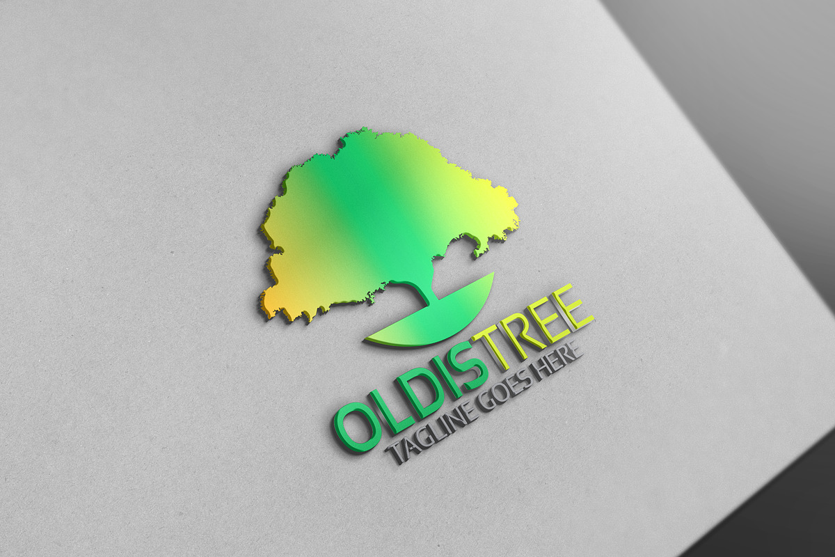Old Tree Logo, a Branding & Logo Template by Josuf Media