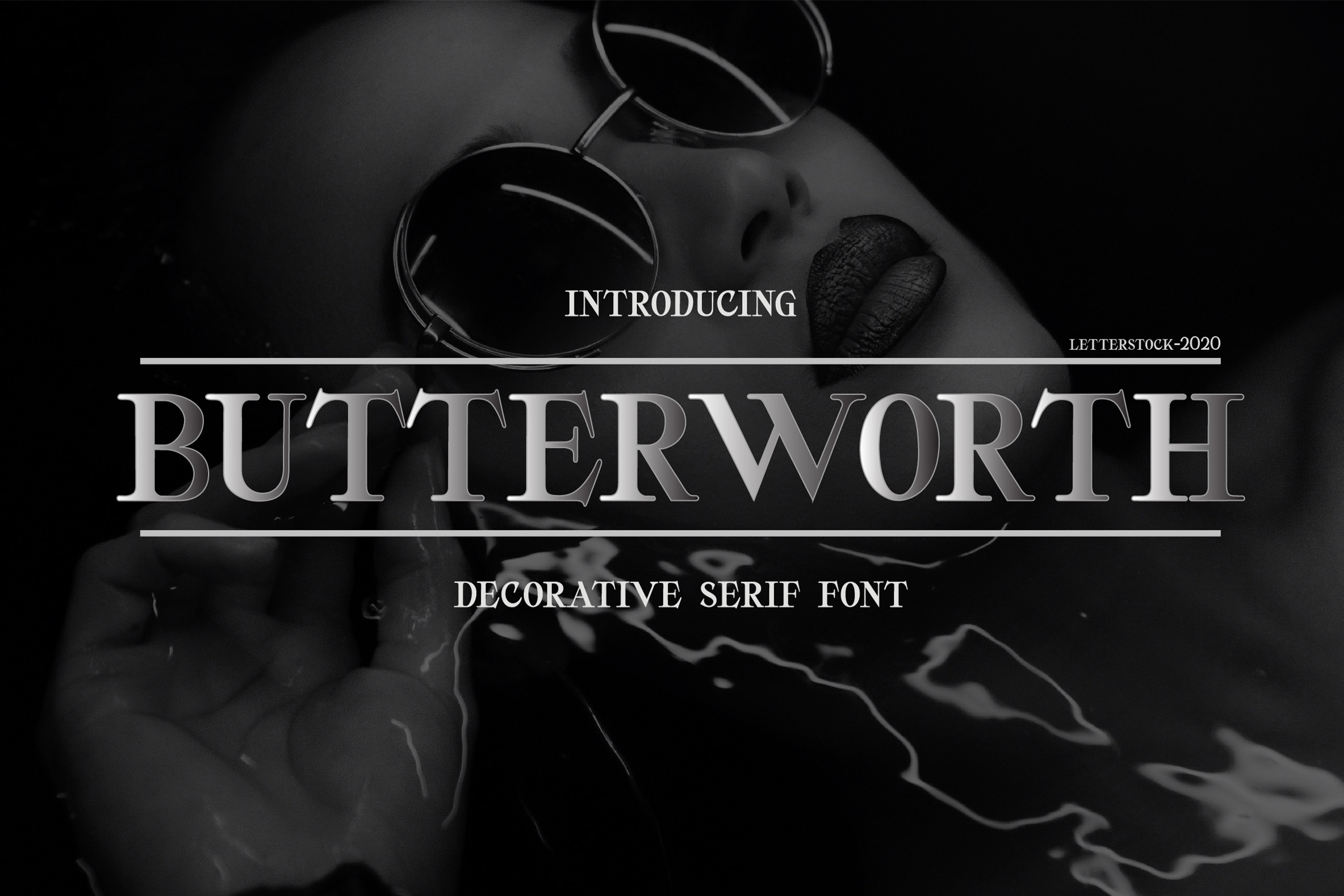 Butterworth, a Serif Font by LetterStock