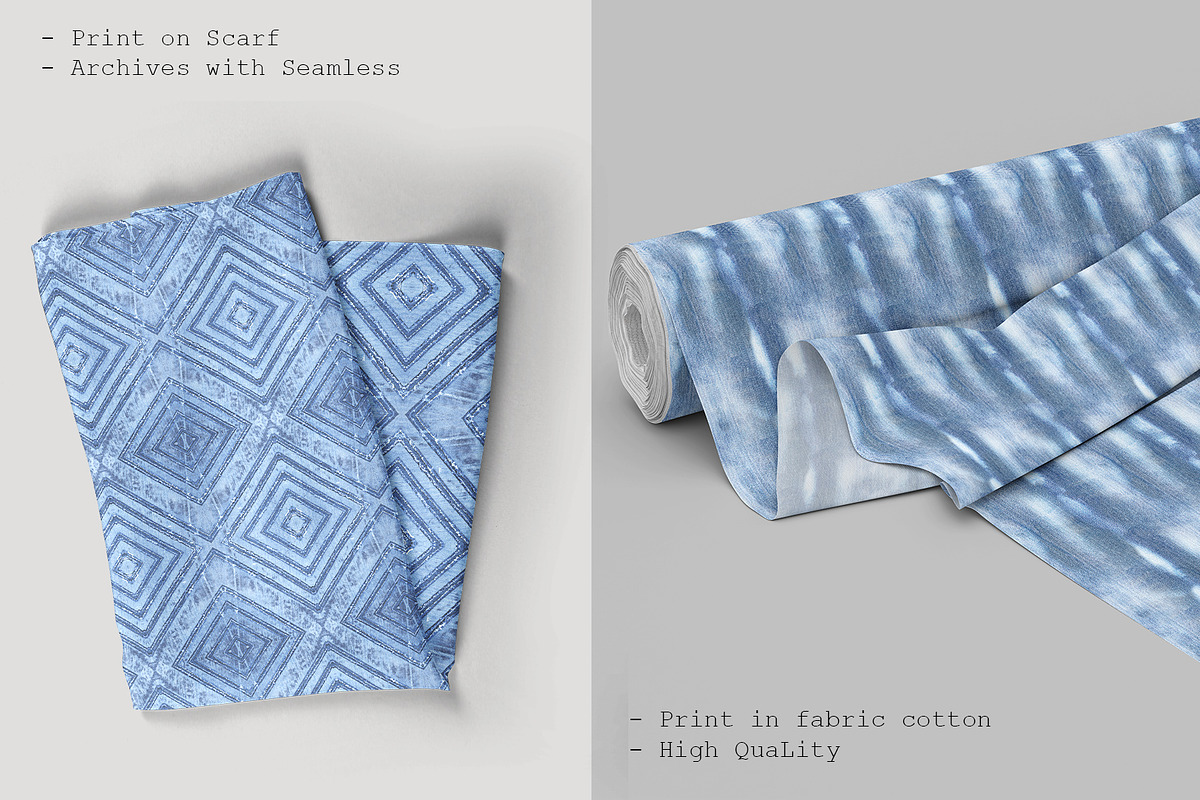 Jeans Effect, a Pattern Graphic by Luiz da Rolt Grathwohl