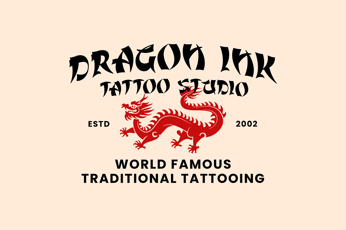 Zhong - Traditional Asian Typeface, a Serif Font by Imoodev