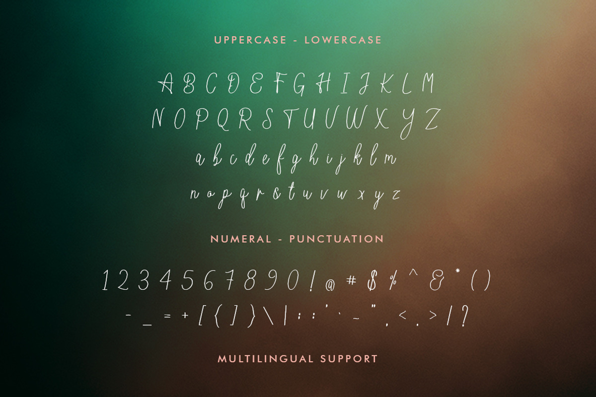 Tegriel Script, a Script Font by Solidtype