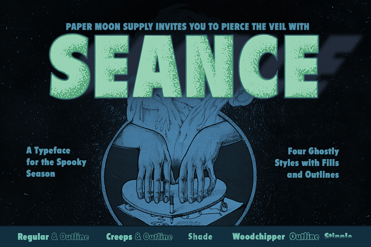 PM Seance Design Collection, a Sans Serif Font by Paper Moon Graphic Supply