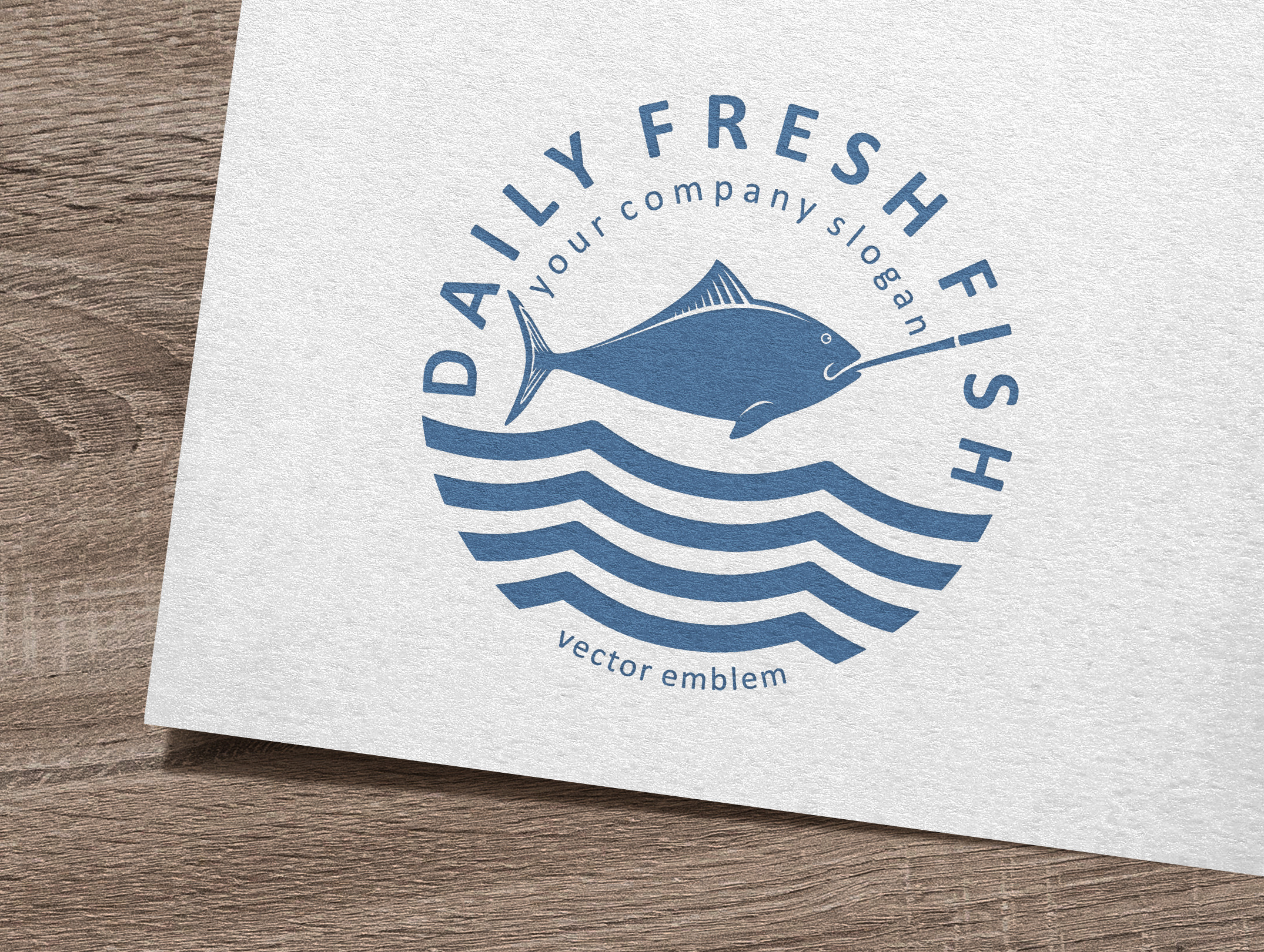Fresh Fish Logo, a Branding & Logo Template by IKarGraphics
