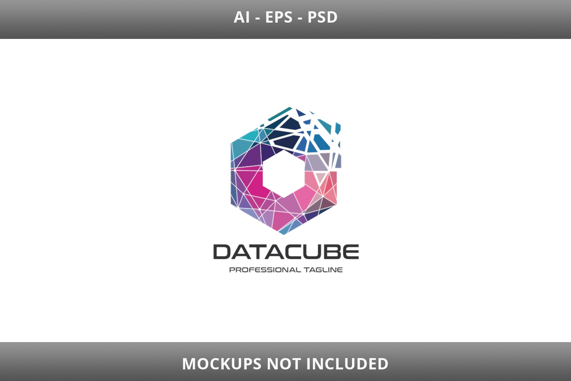 Pixel Data Cube Logo, a Branding & Logo Template by Design_Planet