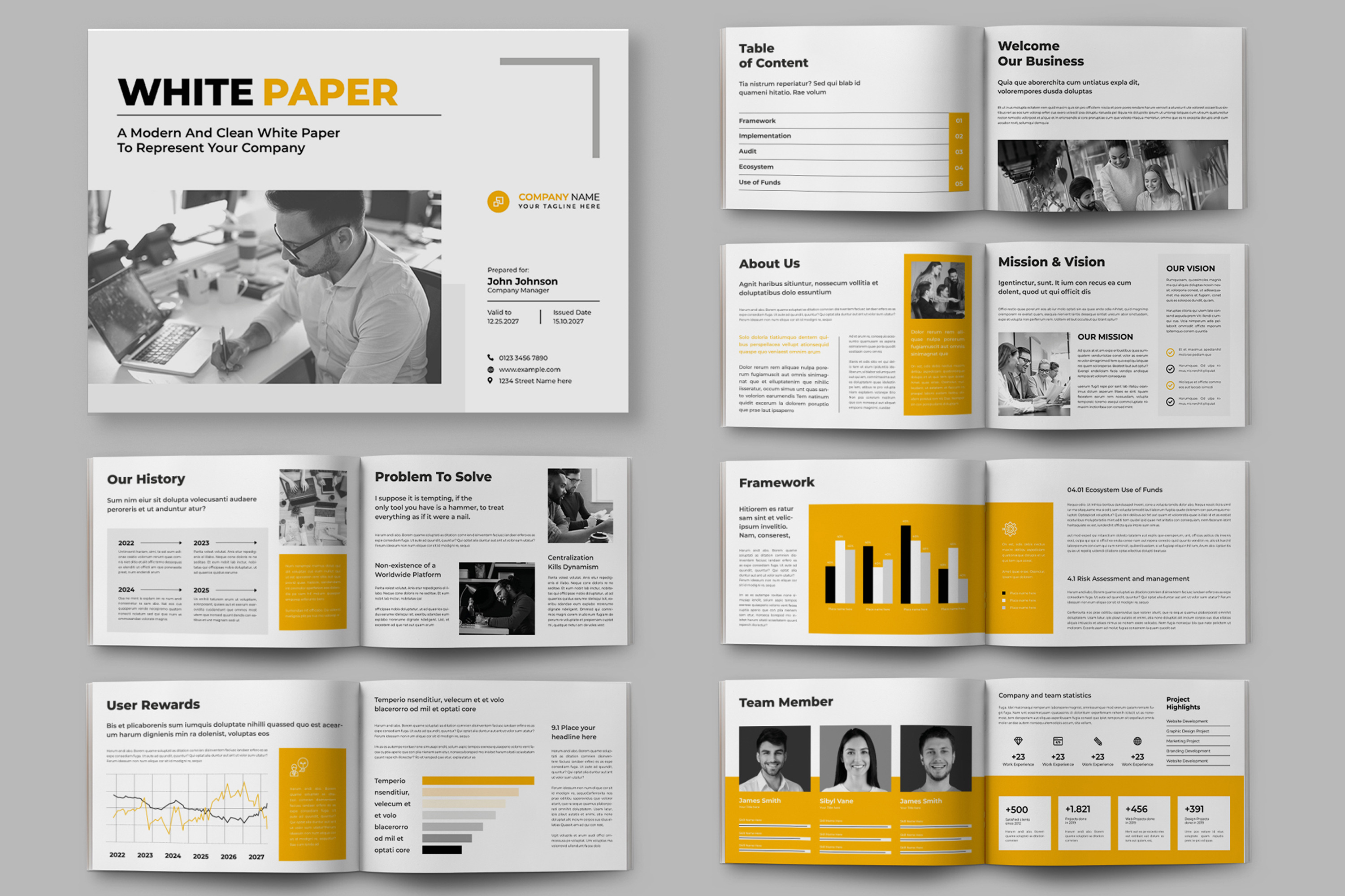 White Paper Layout