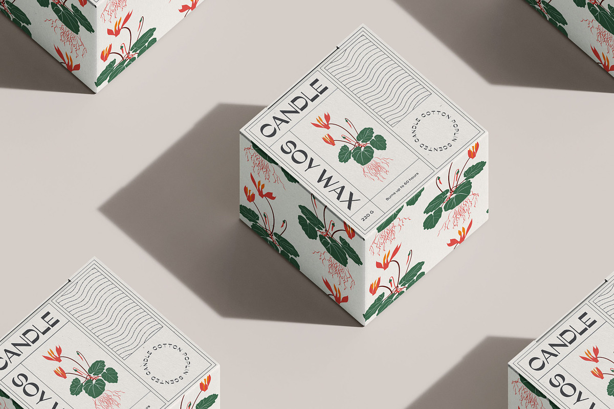 Botanical Label Design Bundle