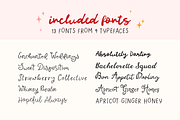 Whimsical Handwritten Font Bundle, a Script Font by Kaya Fonts
