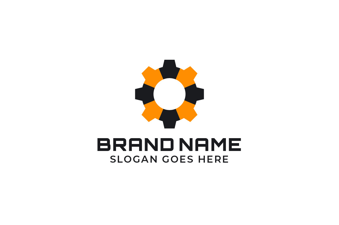 Gear Wheel Logo Template, a Branding & Logo Template by pne-design