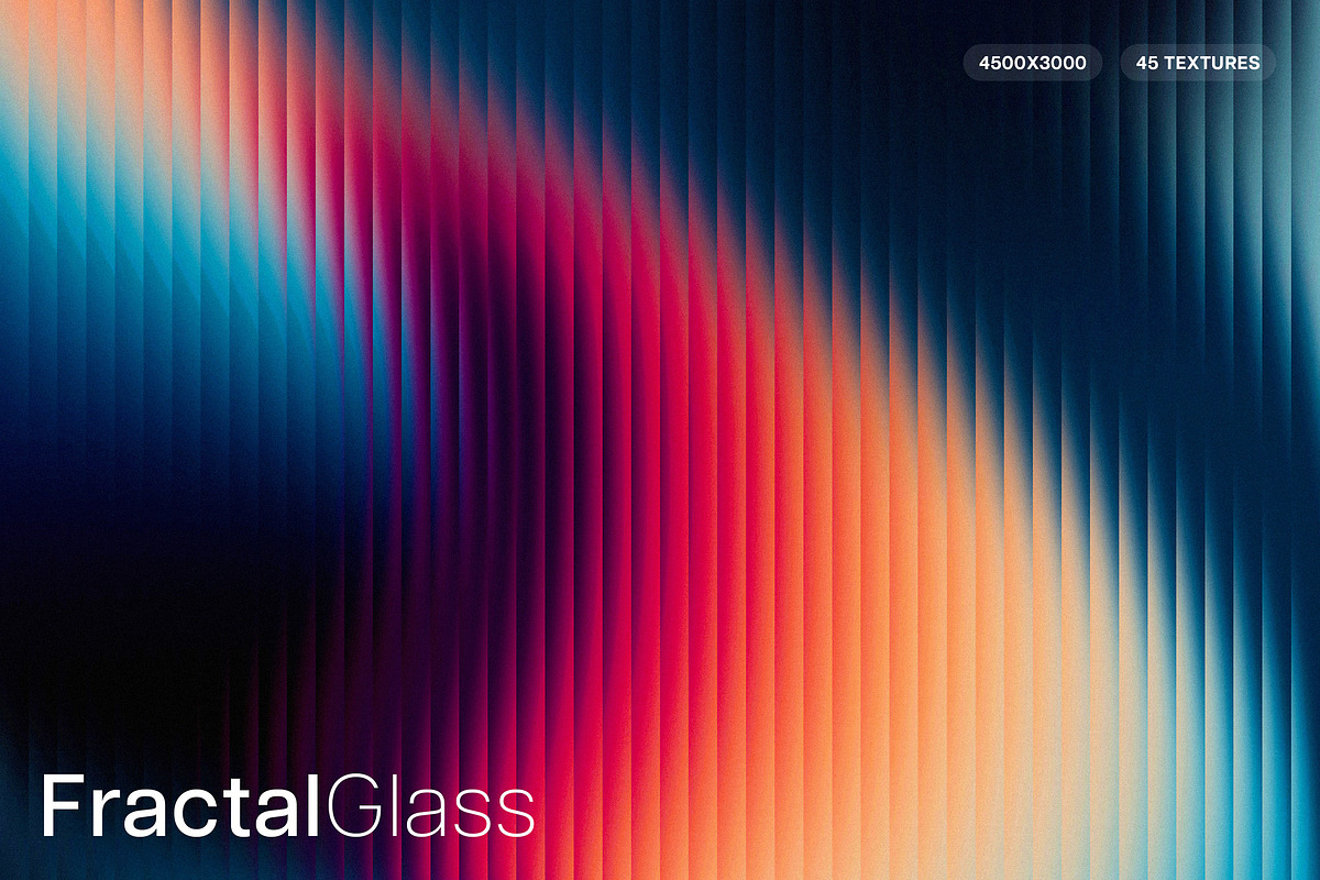 Fractal Glass Gradients, a Texture Graphic by pixelbuddha.net