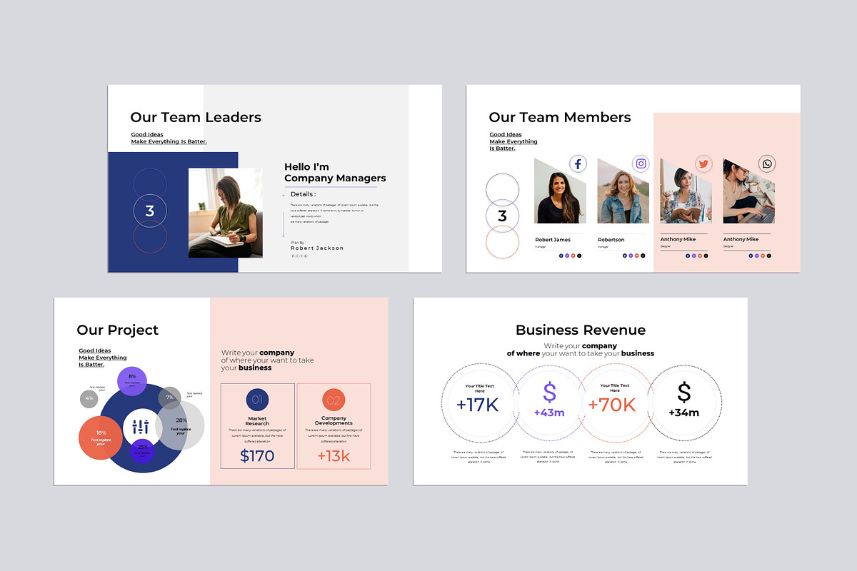 Company Introduction Presentation, a Presentation Template by Creative-Work
