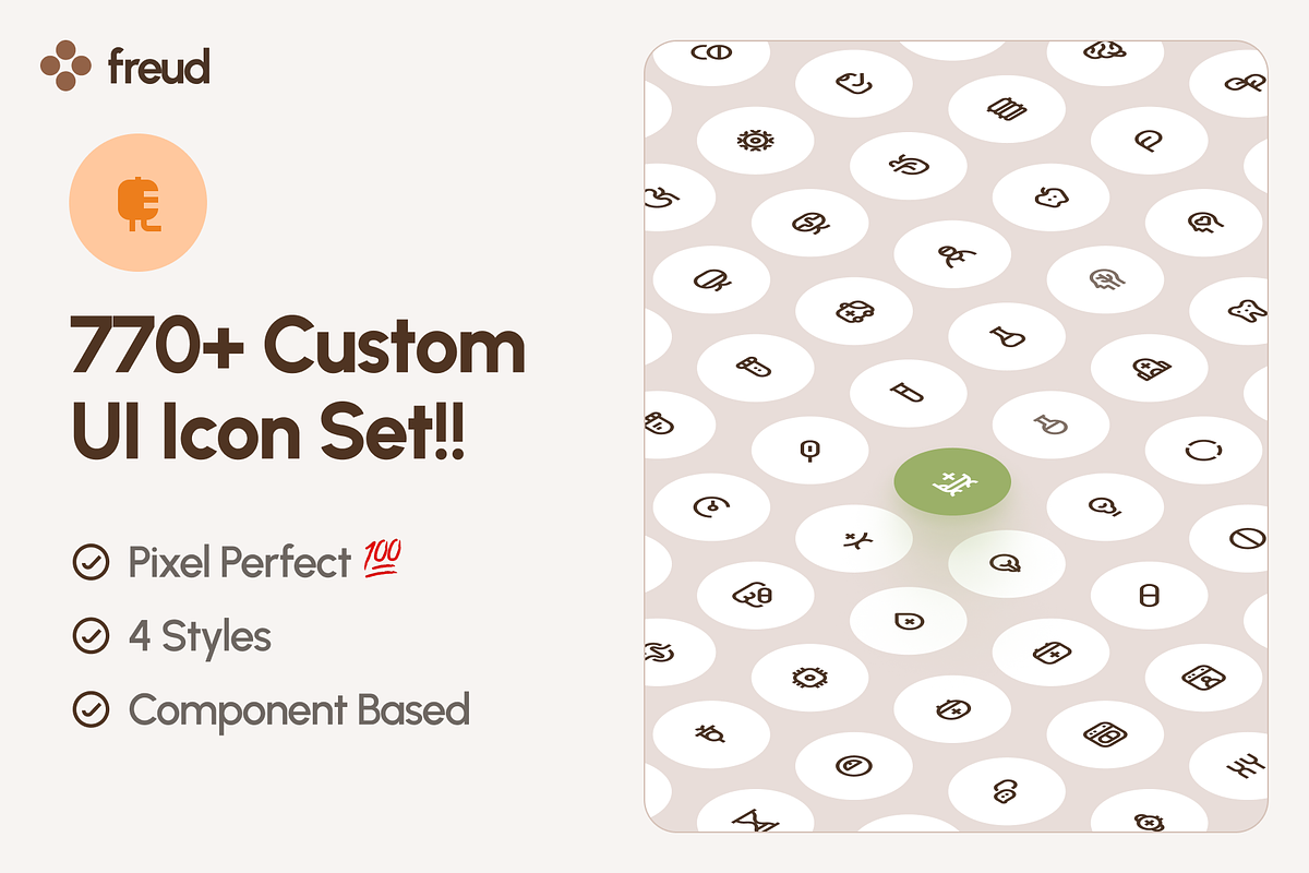 freud UI Kit: AI Mental Health App