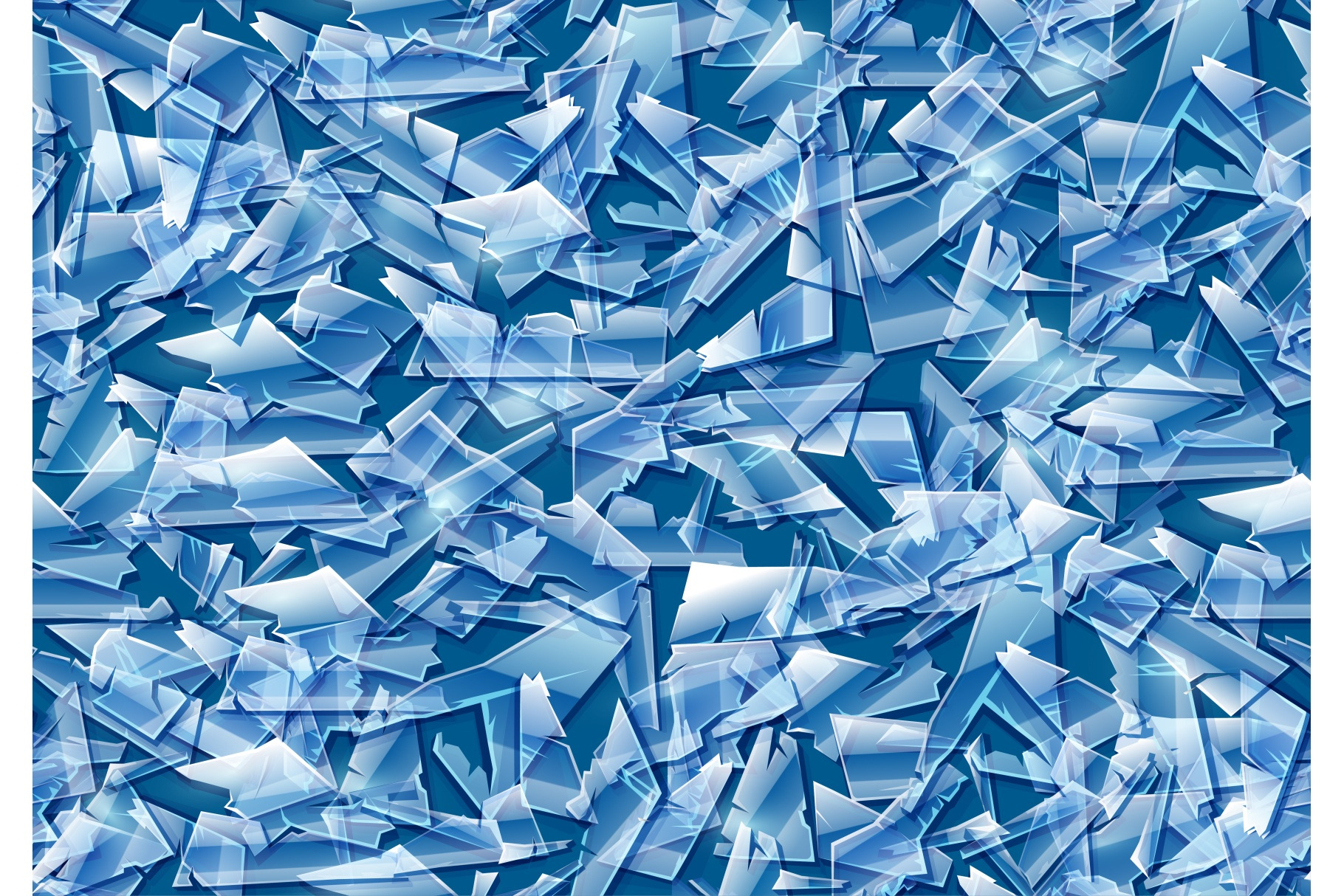Broken glass seamless texture vector, a Texture Illustration by LoopAll