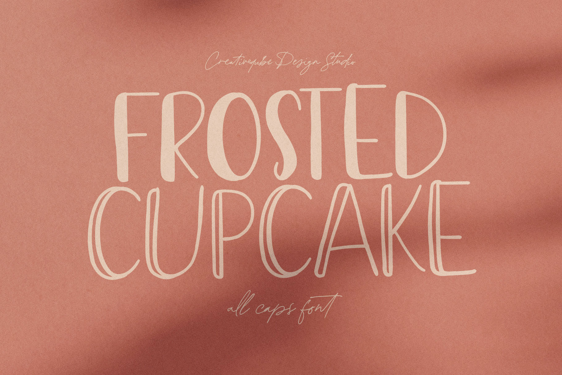Frosted Cupcake Font, a Font by Creativeqube Design