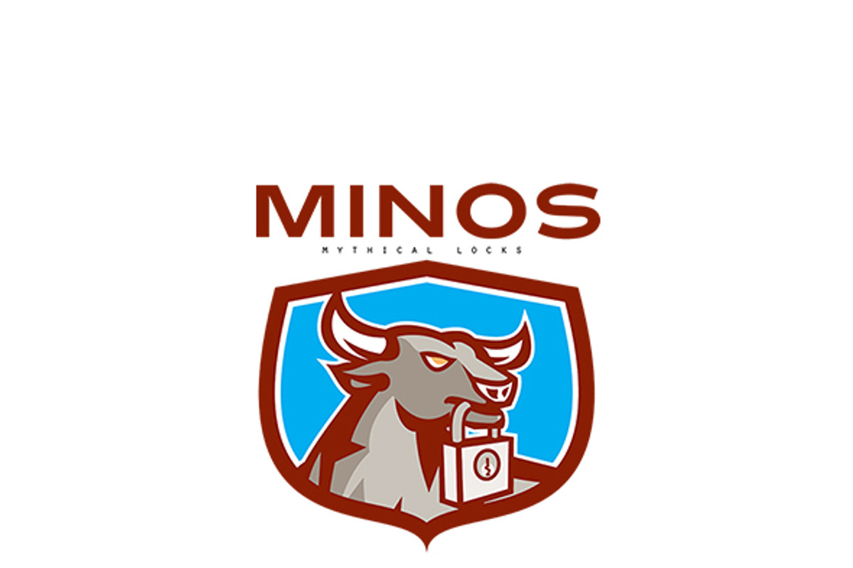Minos Locks Logo, a Branding & Logo Template by patrimonio