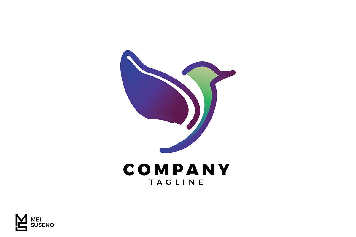 bird logo template, a Branding & Logo Template by meisuseno | Creative ...