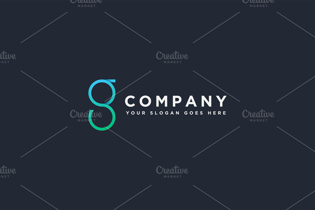 Lowcase letter G infinity logo icon, a Branding & Logo Template by DOMHOUZE