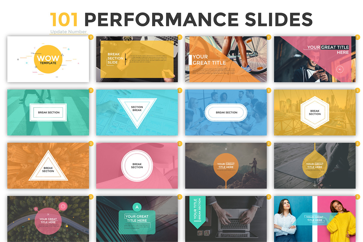 WOW Slides. U-4 (178 New Slides), a Presentation Template by Andrew ...