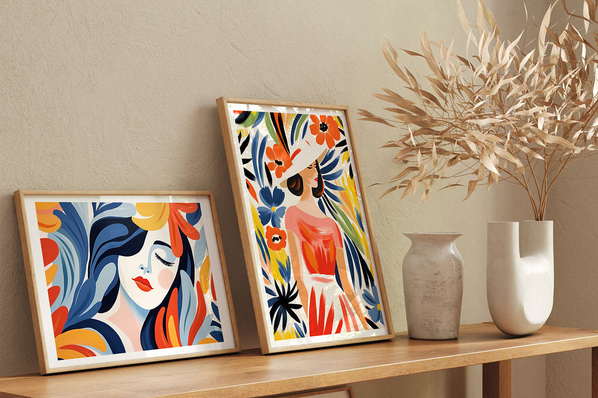 Romantic ART Gallery, a Wallpaper Graphic by O m N i Studio