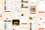 Food Delivery App Template Ui Kit, an App Template by Capi Product