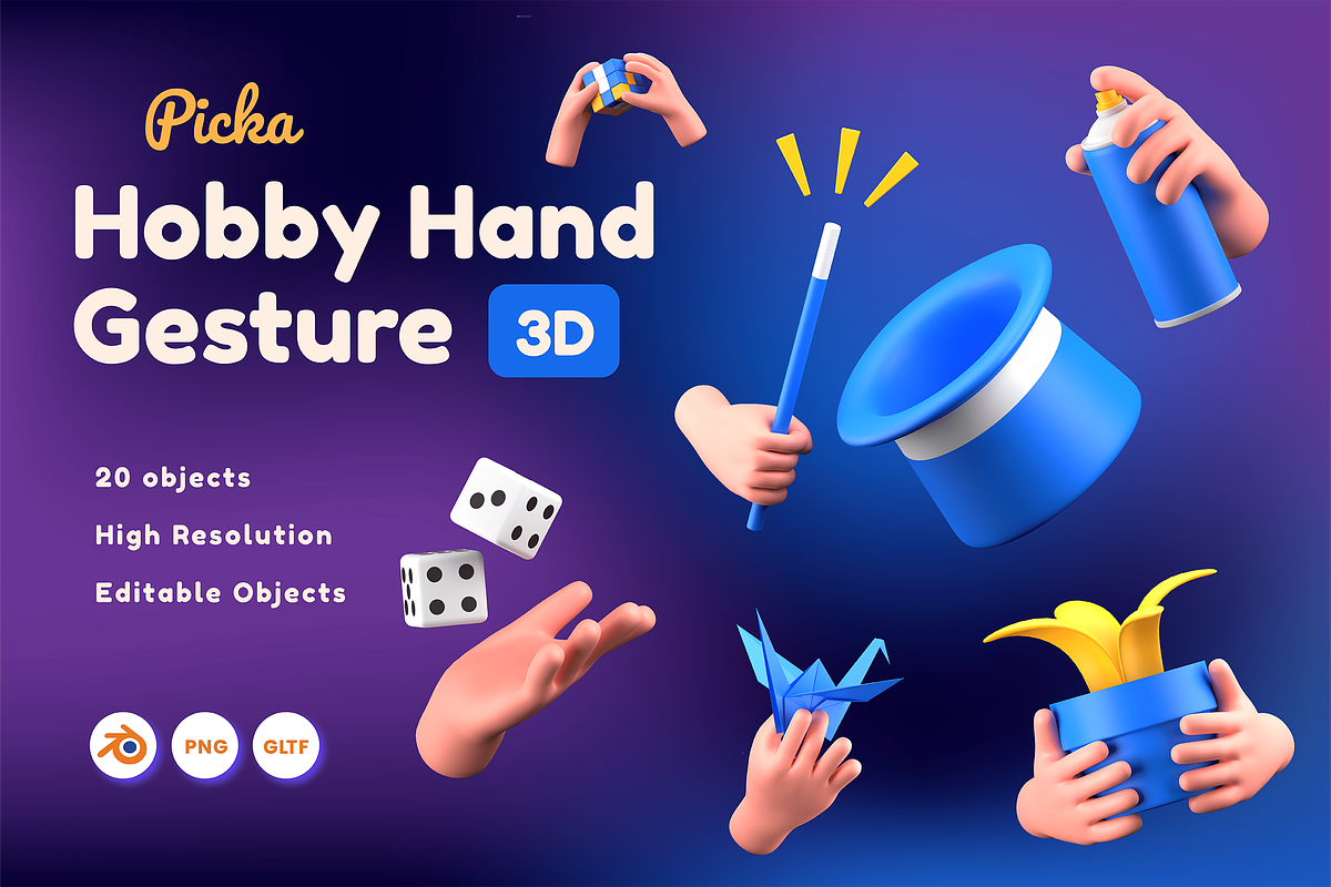Hobby 3D, an Object 3D Model by kerismaker
