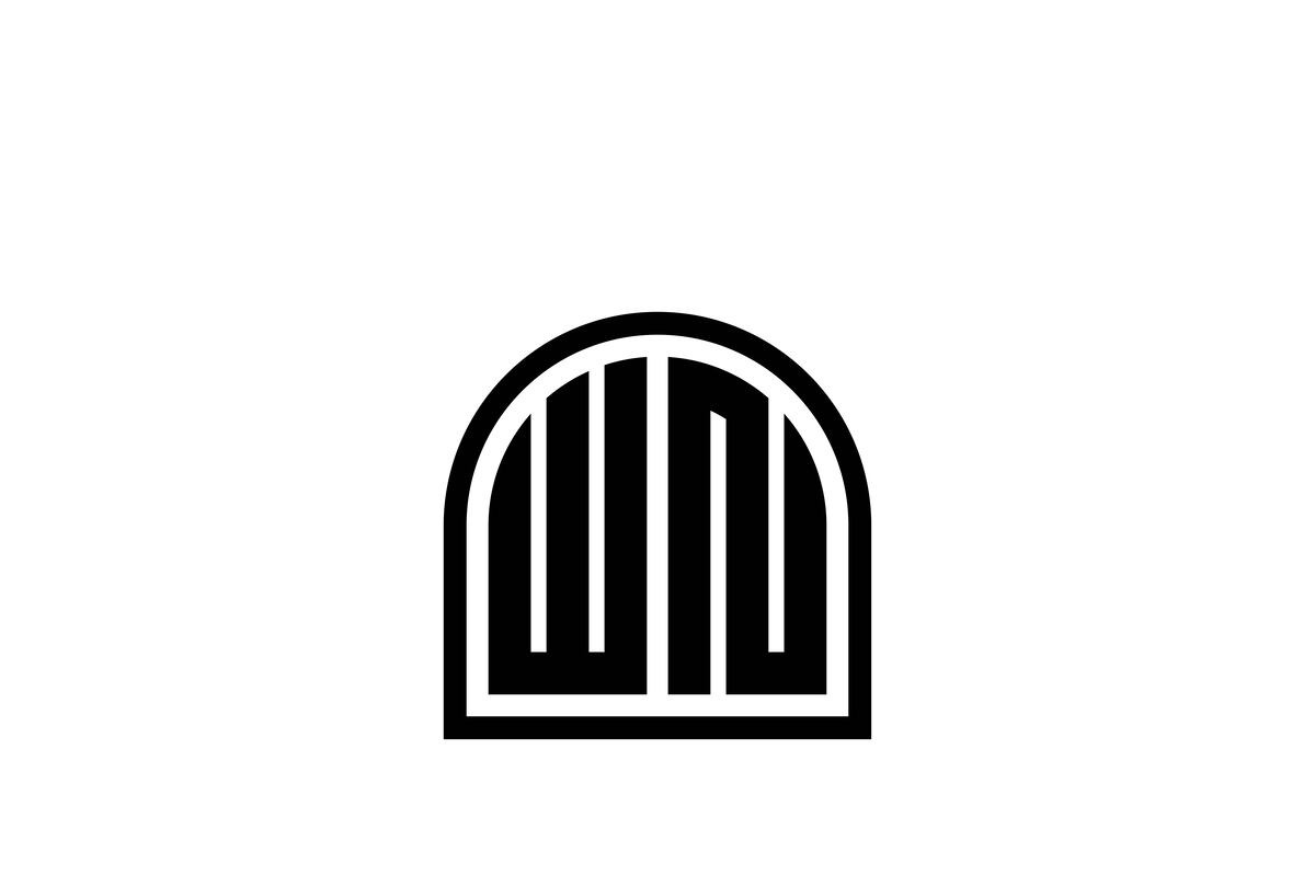 WN logo design vector template, a Branding & Logo Template by xcoolee
