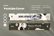 News Youtube Cover, a Social Media Template by Rahardi Creative