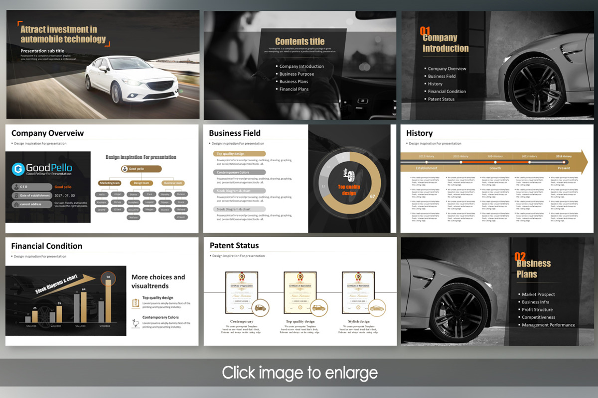 Car Technology PPT Strategy