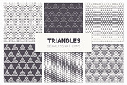 Triangles. Seamless Patterns. Set 3, a Pattern Graphic by Curly_Pat ...