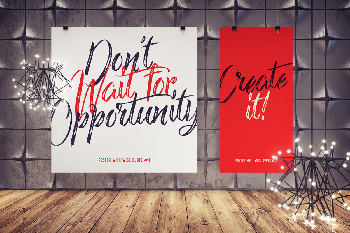 Limber script & Mockups, a Script Font by Gleb Guralnyk