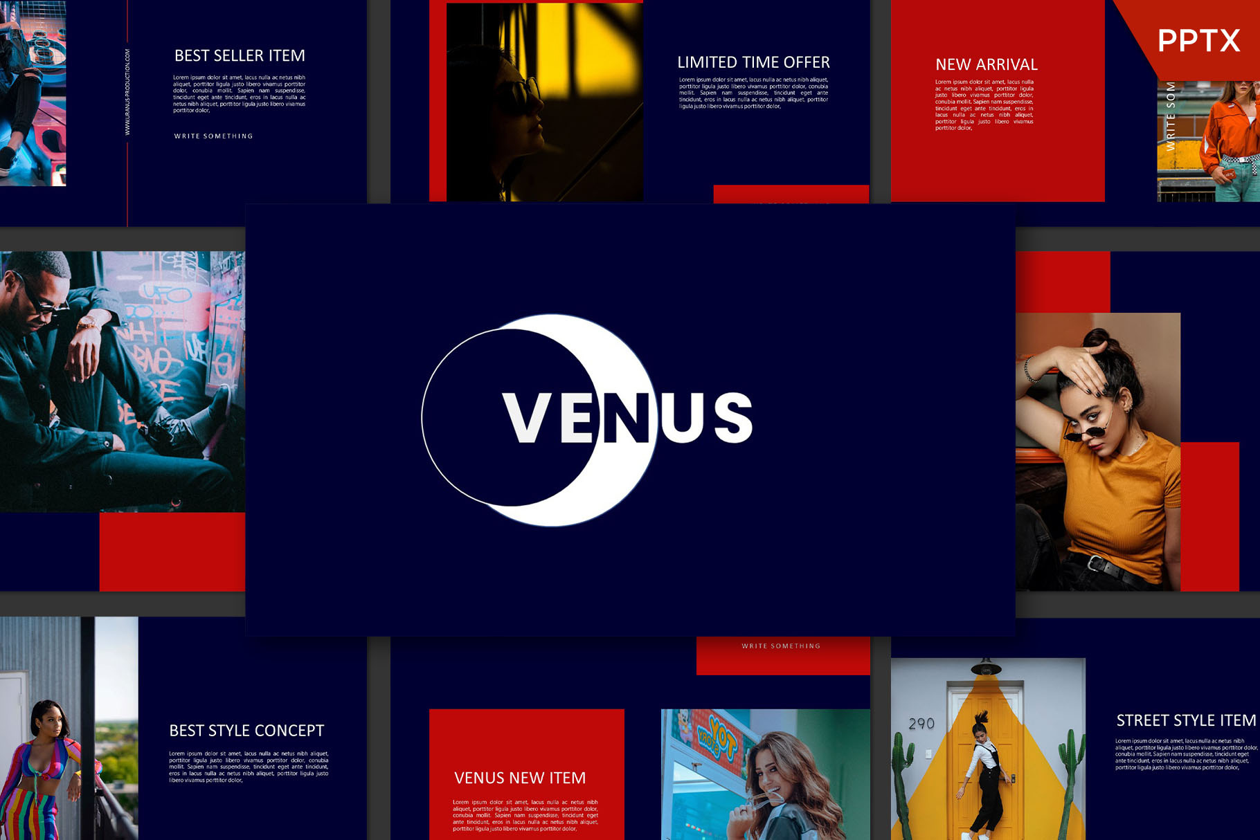 VENUS Powerpoint Template, a Presentation Template by yaqublekker