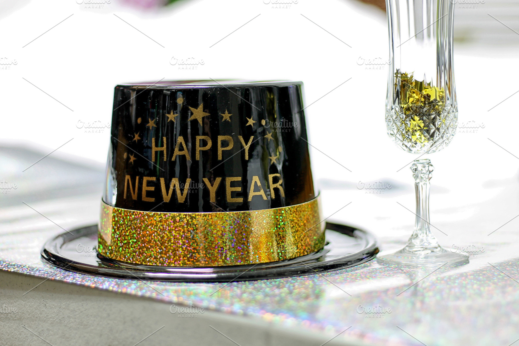Happy new year hat, a Holiday Photo by Creative Works