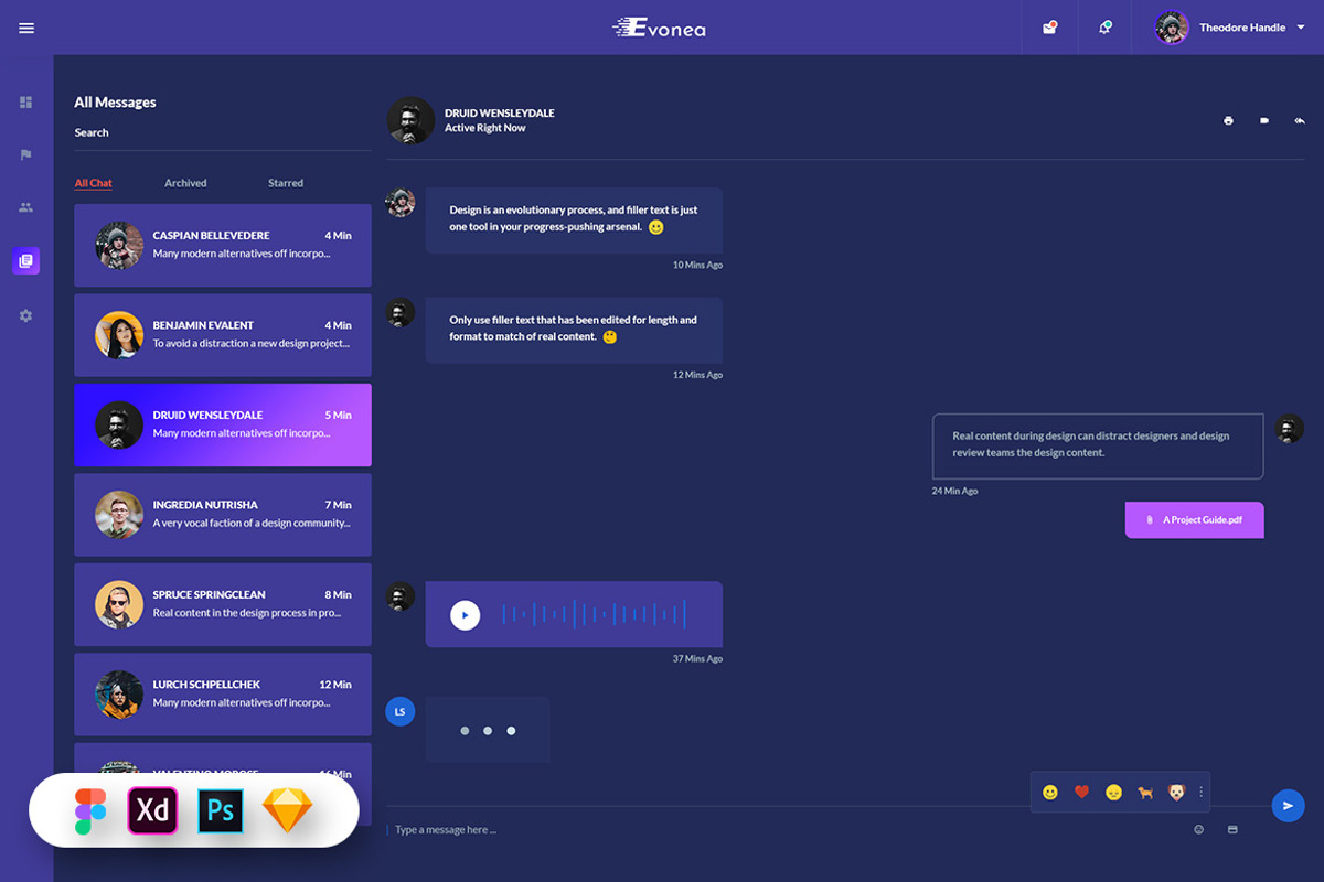Ad Campaign Admin Dashboard UI Kit, an App Template by 3djagan