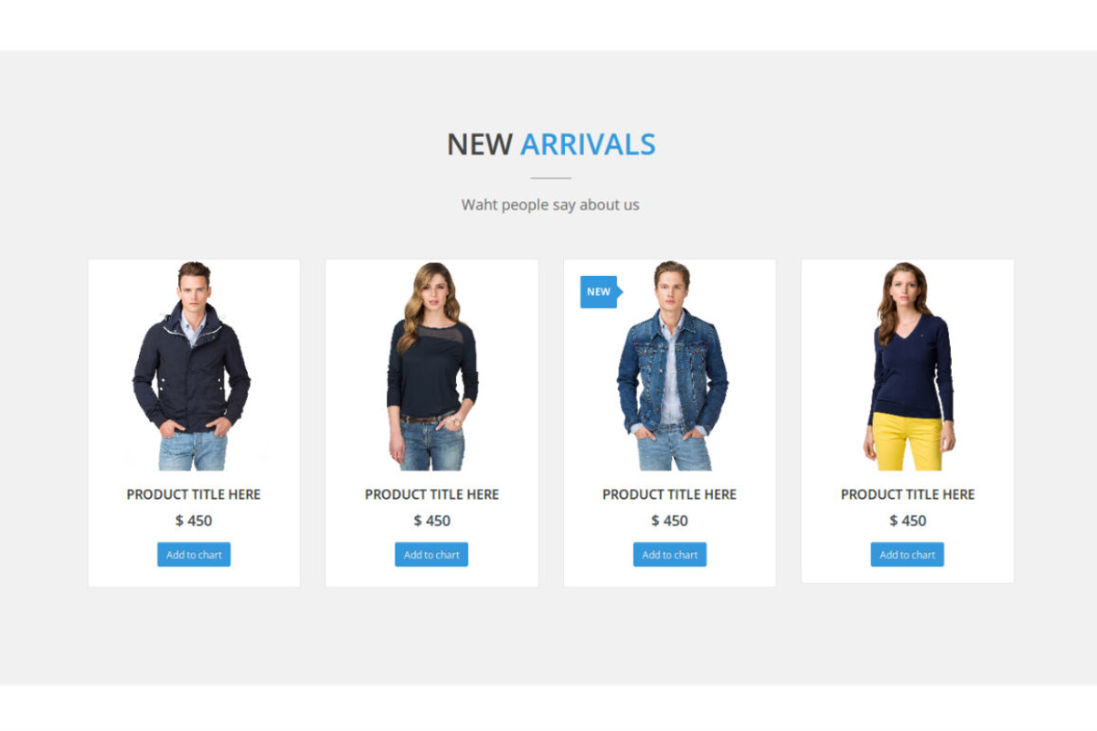 Ecom - Multipurpose HTML Template, a Websites & App Template by Be Smart