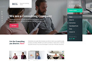 ConsultPress - Consulting Business, a WordPress Template by ProteusThemes