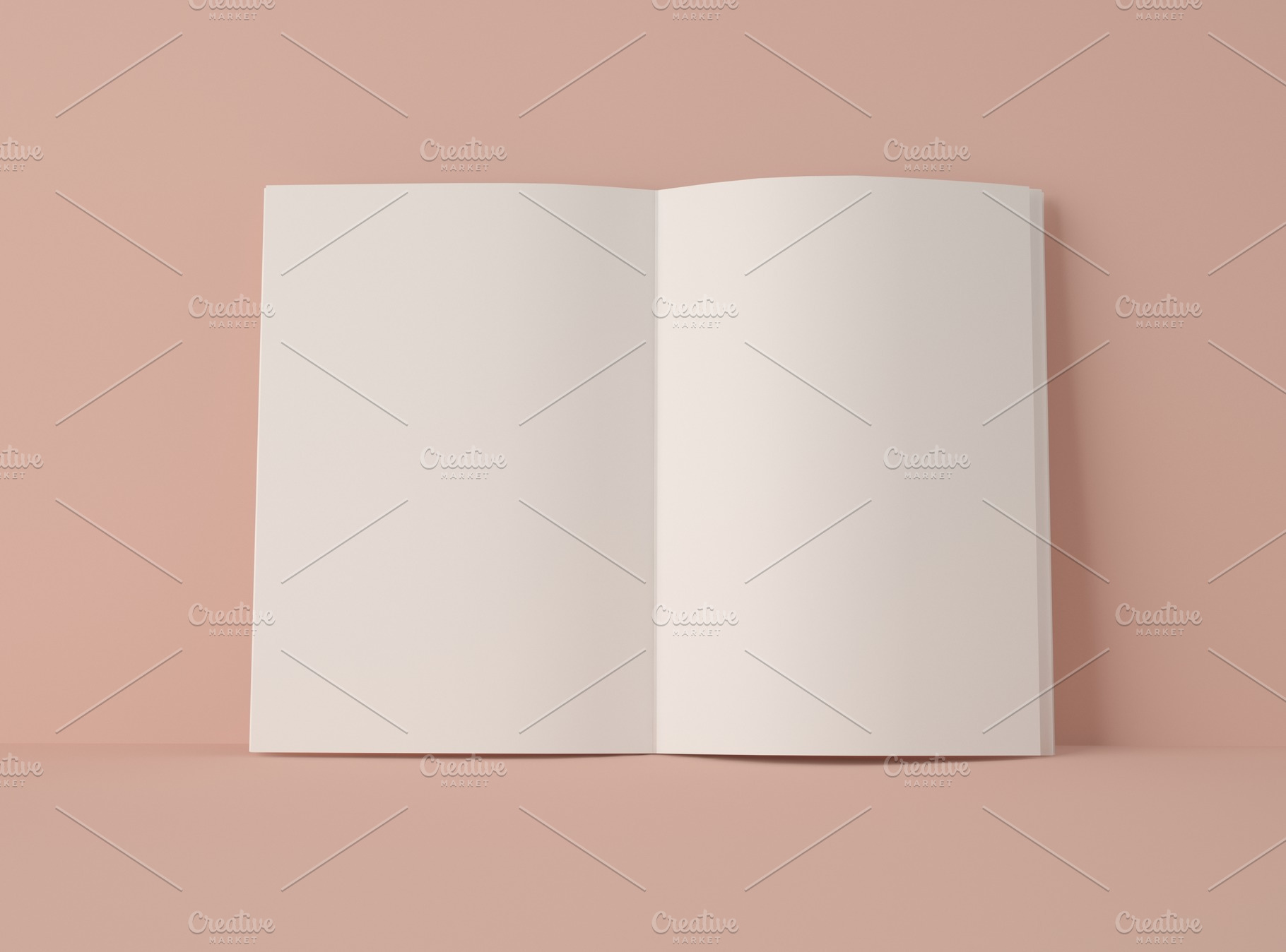 3D Illustration. Mockup of open book, a Background Photo by Mego-studio ...