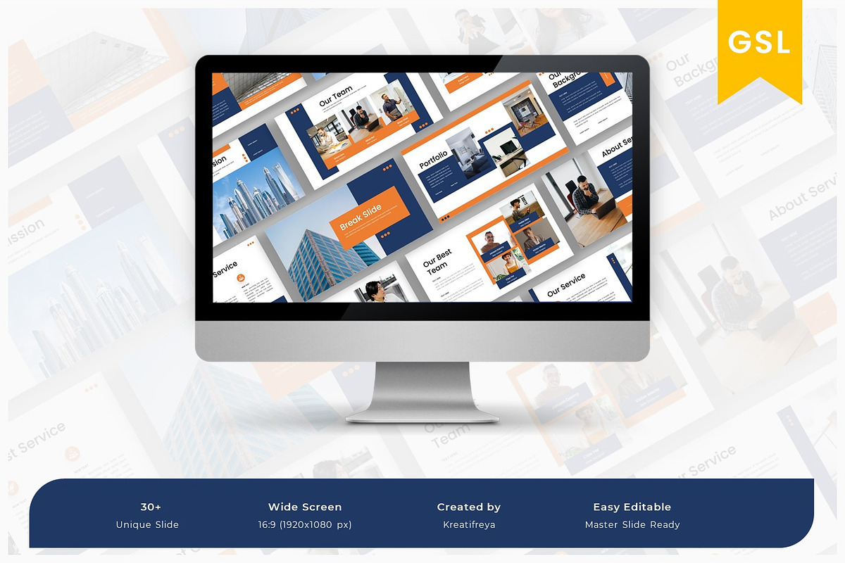 EQUATION - Google Slide Template, a Presentation Template by kreatifreya