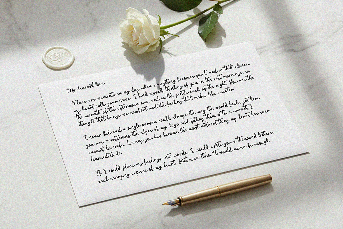 Maithi Monoline Script Font