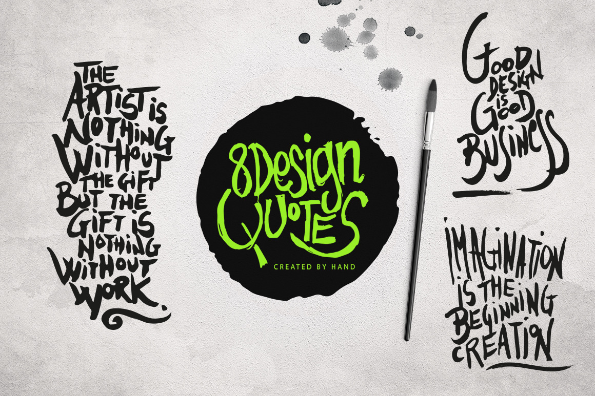 Design Quotes x8, a Graphic by SmartDesigns