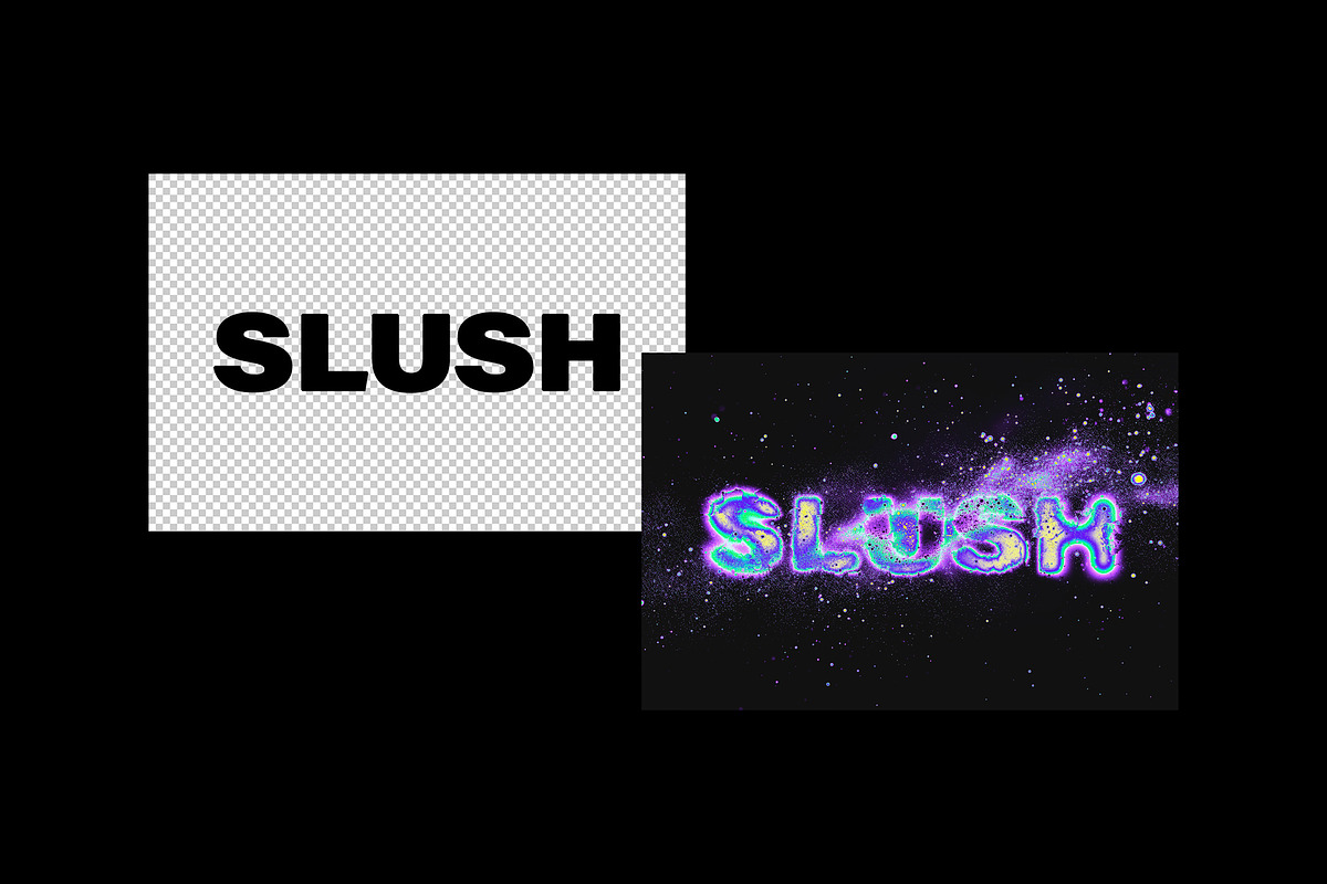 Acid Explosion Text Effect, a Layer Style Add-On by Design Squad