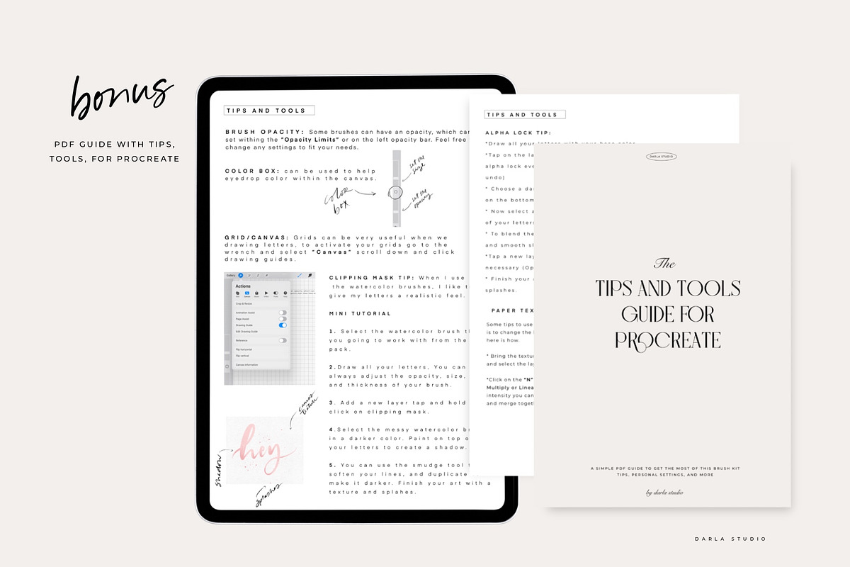 Calligraphy and Lettering Brushes