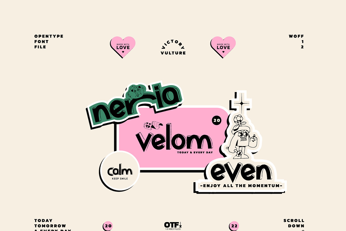 Sampoerna Handwritten Display Font, a Serif Font by infernostudio3