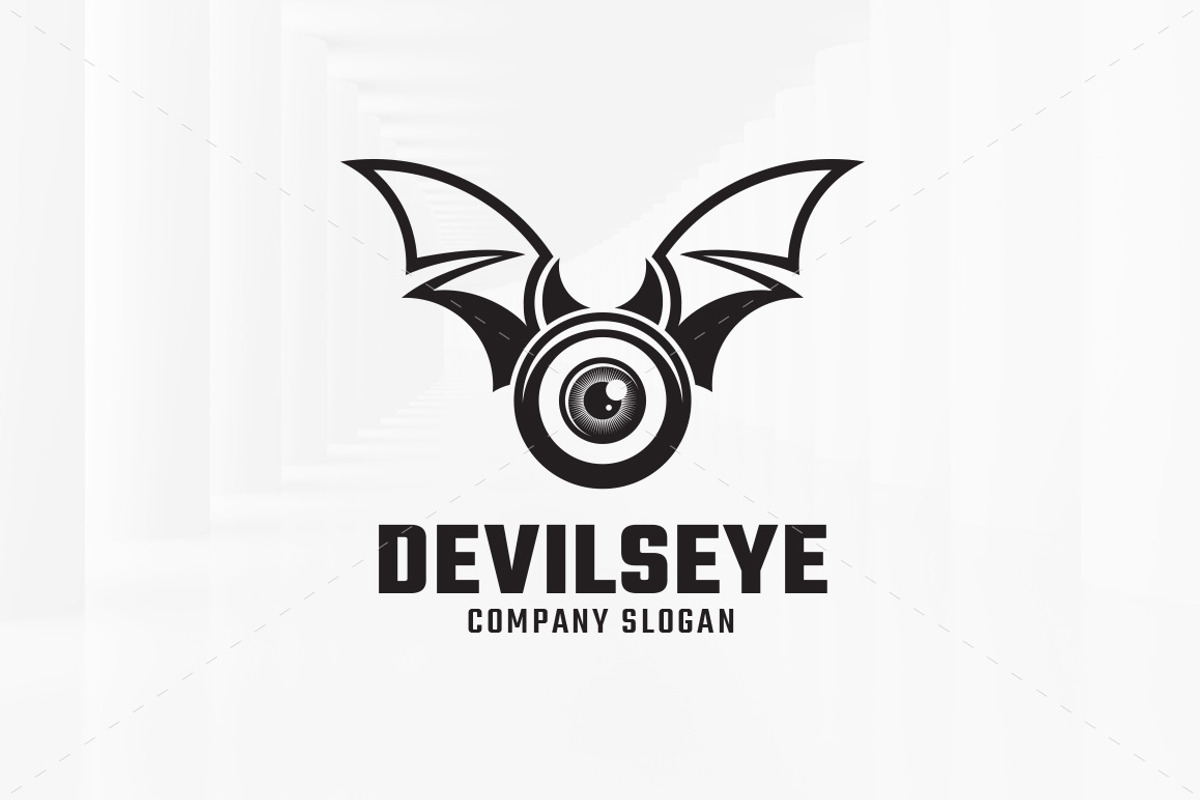 Devils Eye Logo Template, a Branding & Logo Template by LOGOMAGINE ...