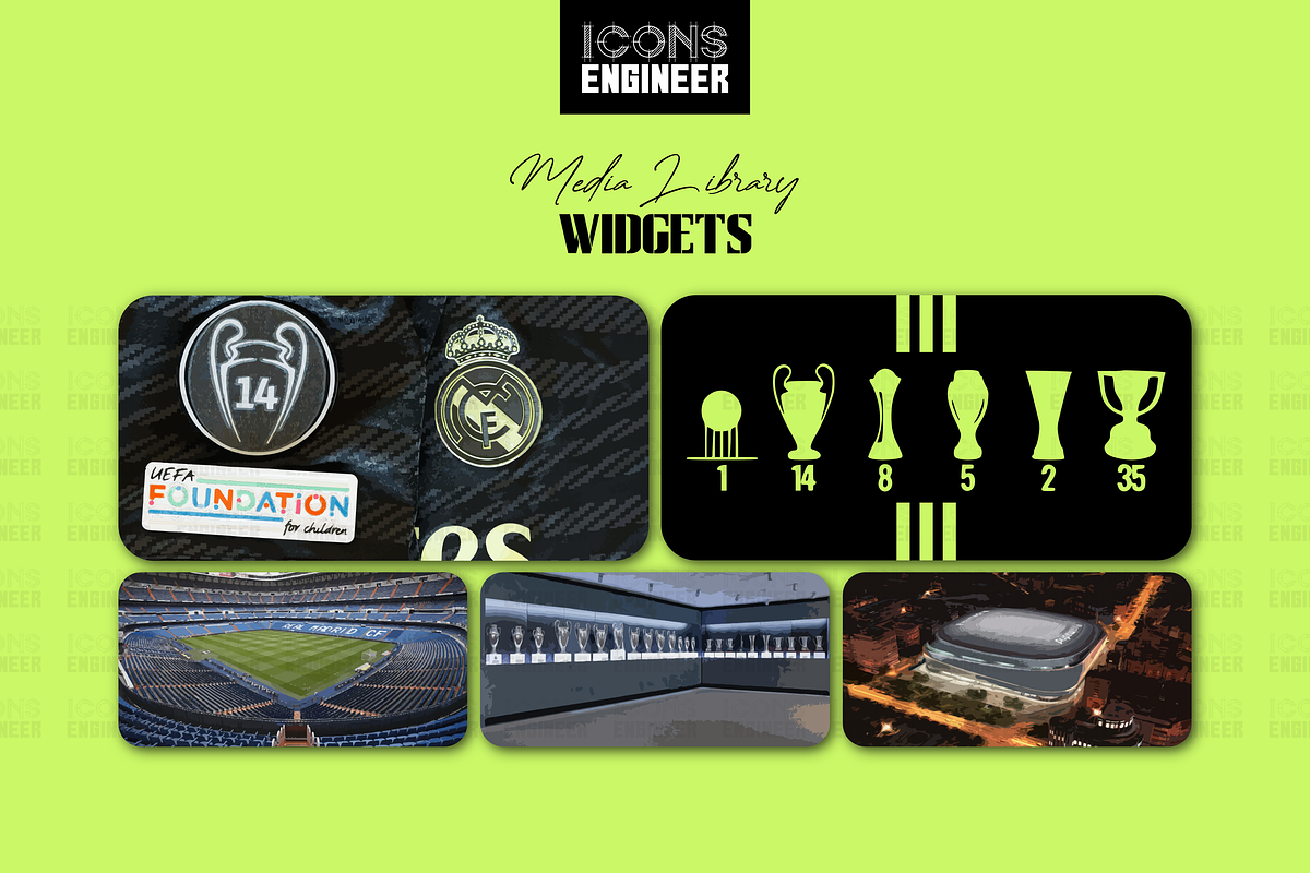 Real Madrid Icon Pack | Third Kit, an Icon by IconsEngineer