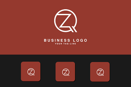 ZQ, QZ Abstract Logo design, a Branding & Logo Template by art_creater