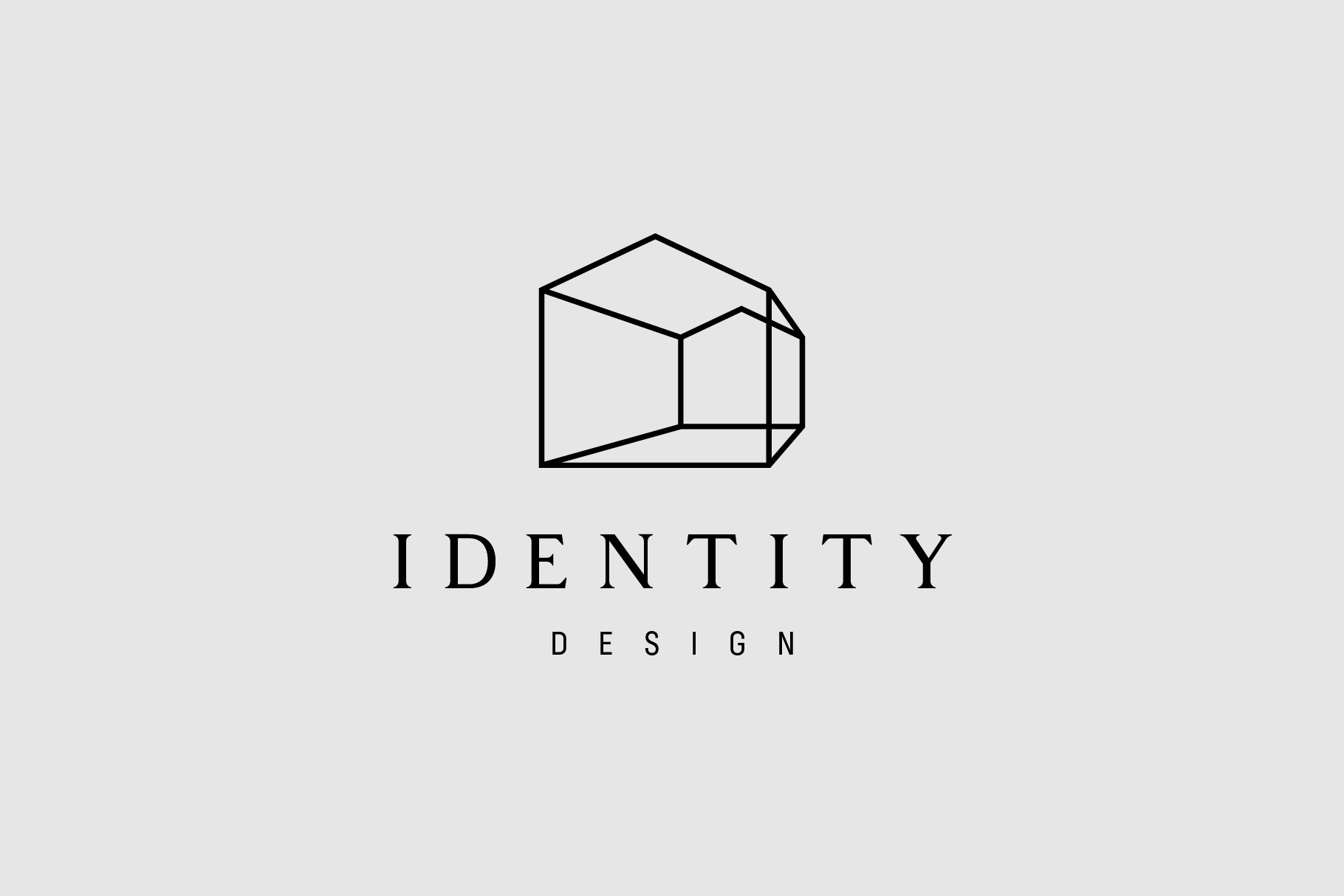 Monoline House Real Estate Logo, a Branding & Logo Template by zdson